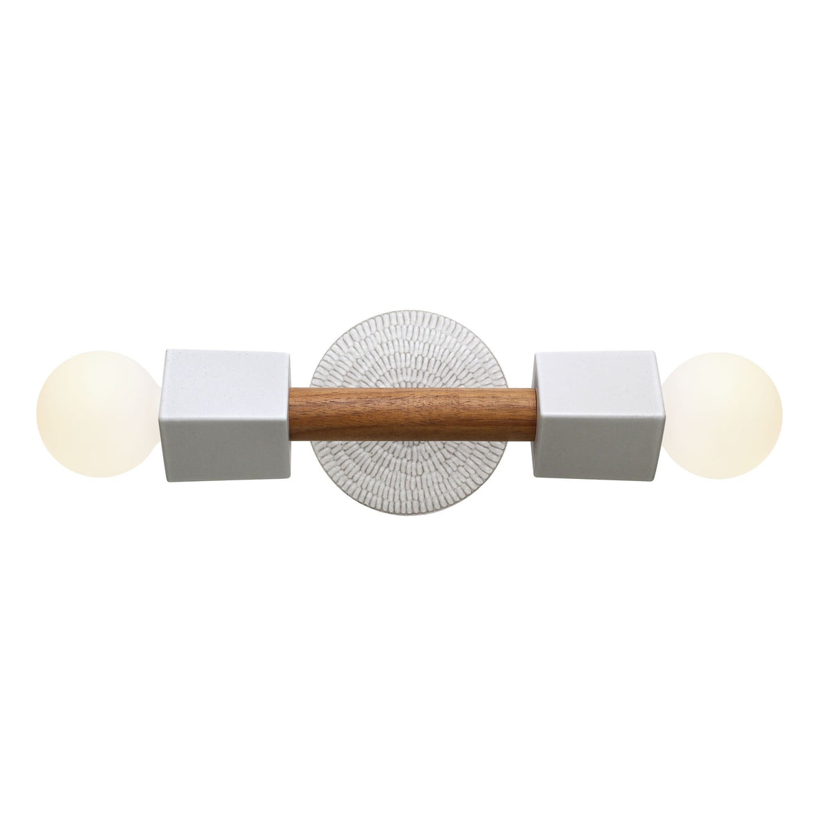 Stanton ceramic sconce by Cedar & Moss and Pratt + Larson